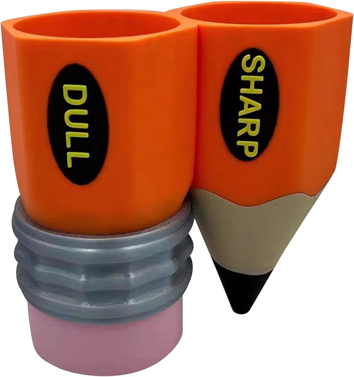 Resin Desk Pencil Holder Ideal for Classrooms,Sharp-Dull Pencil Holder ...