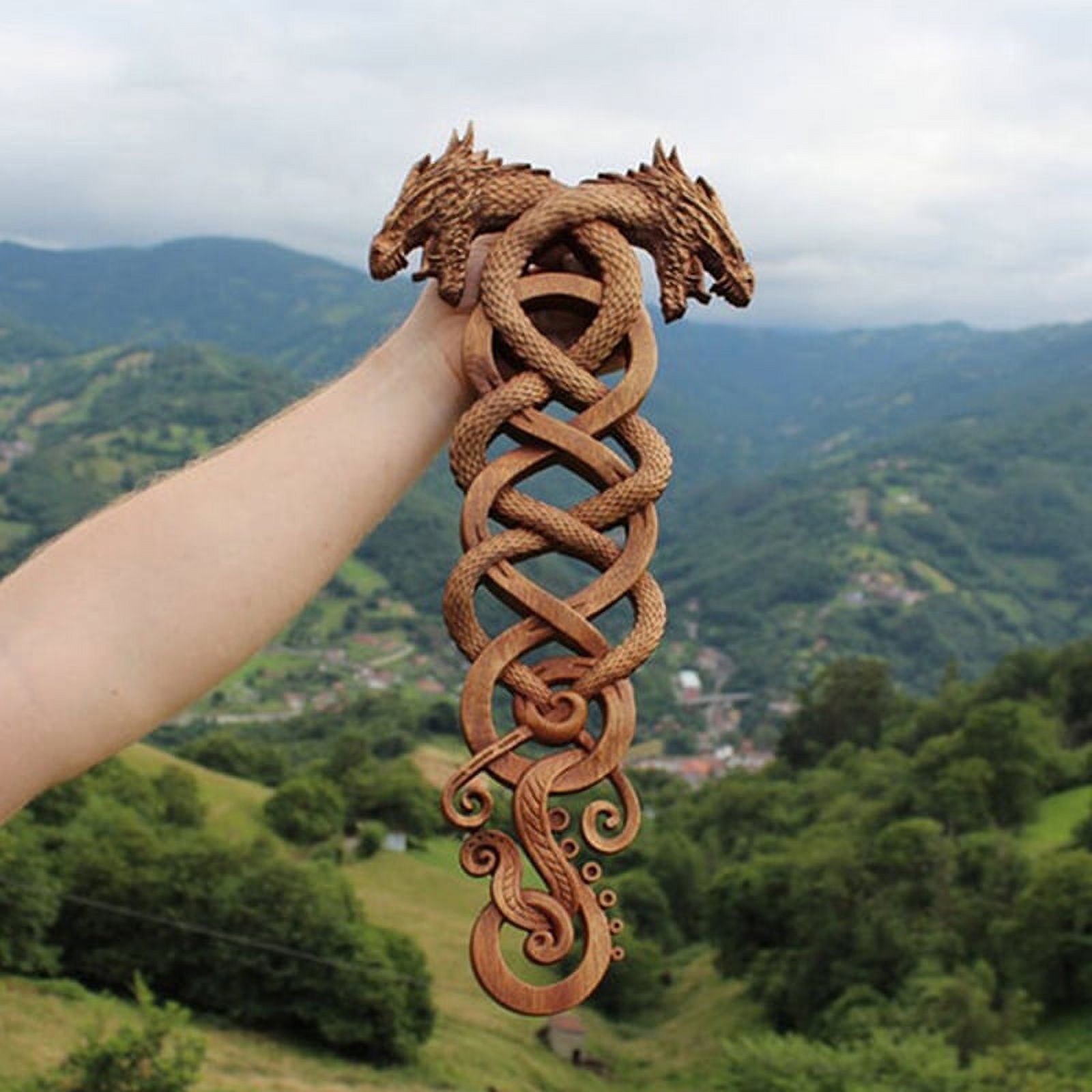 Resin Dragon Statues Dragon Figures Art Garden Decoration Sculptures ...