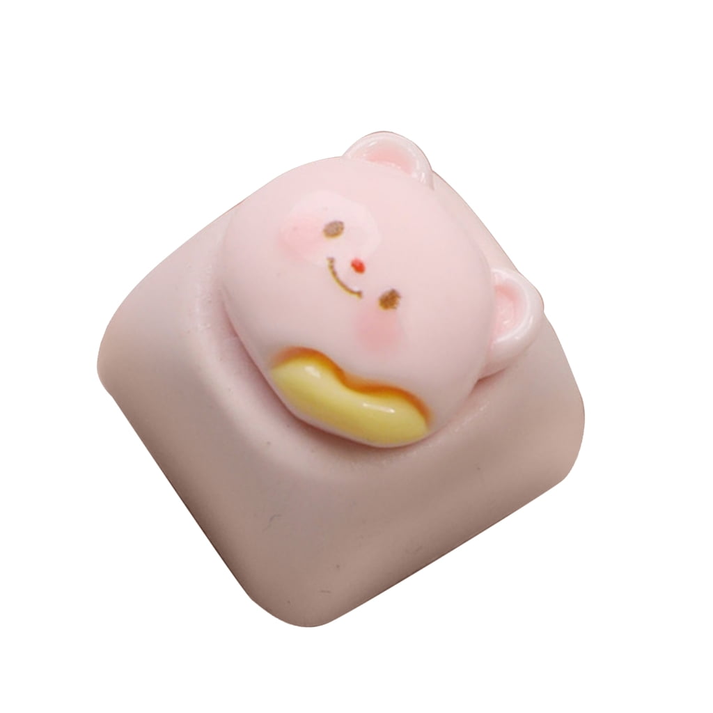Resin ESC Keycap Featuring 3D Cartoon Bear Design For Mechanical ...