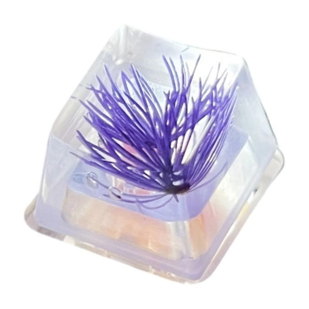 Resin ESC Keycap Pine Blossom Dry Flower Keycaps for Mechanical ...