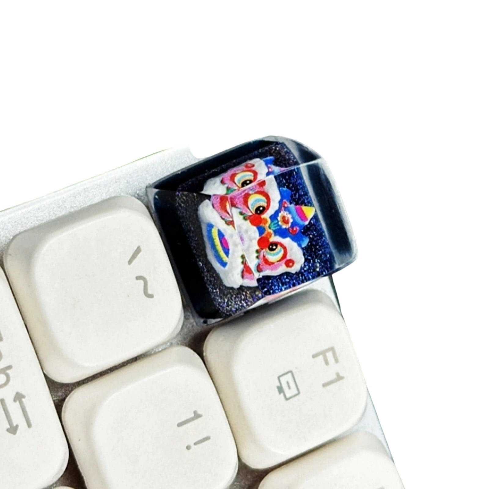 Resin Epoxy Keycap Featuring Embeddeds Traditional Dragon Dance ...
