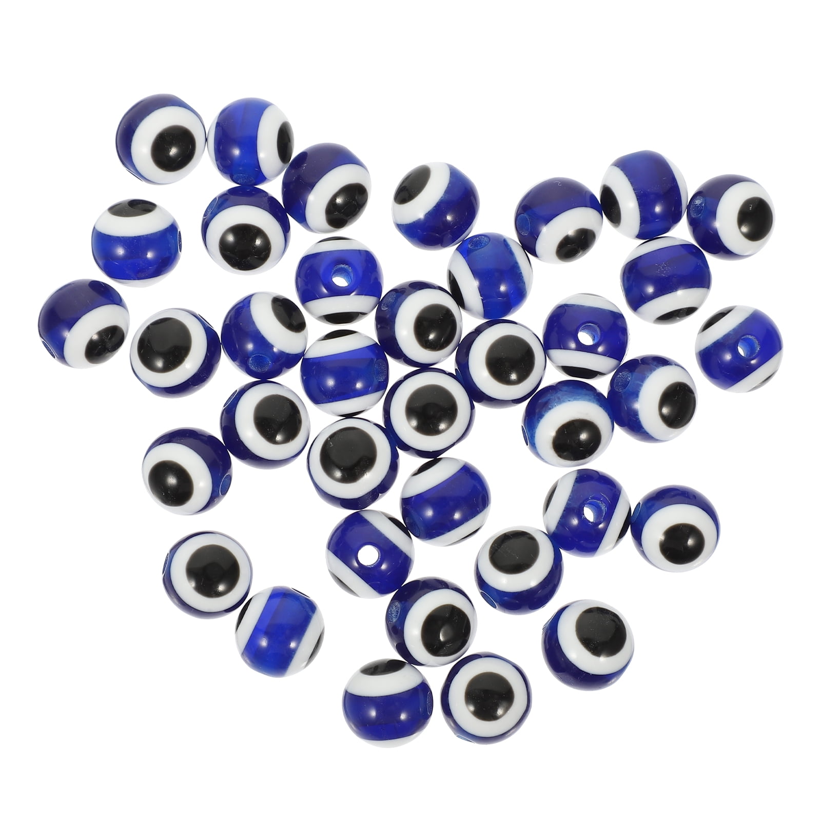 OHOIOLLA Jewelry Making Beads Blue Evil Eye for Home Decoration 100Pcs ...