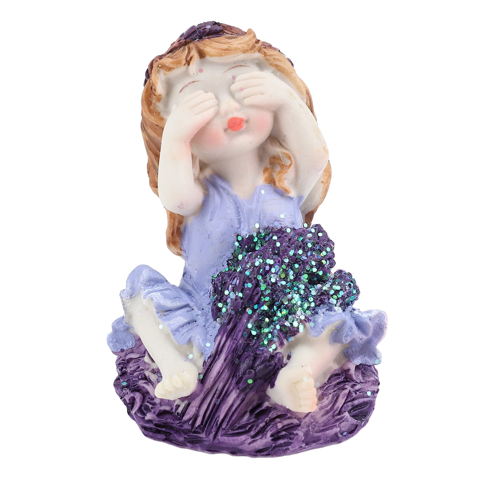Resin Fairy Statue, Garden Ornament For Landscape Decor, 4.94oz ...