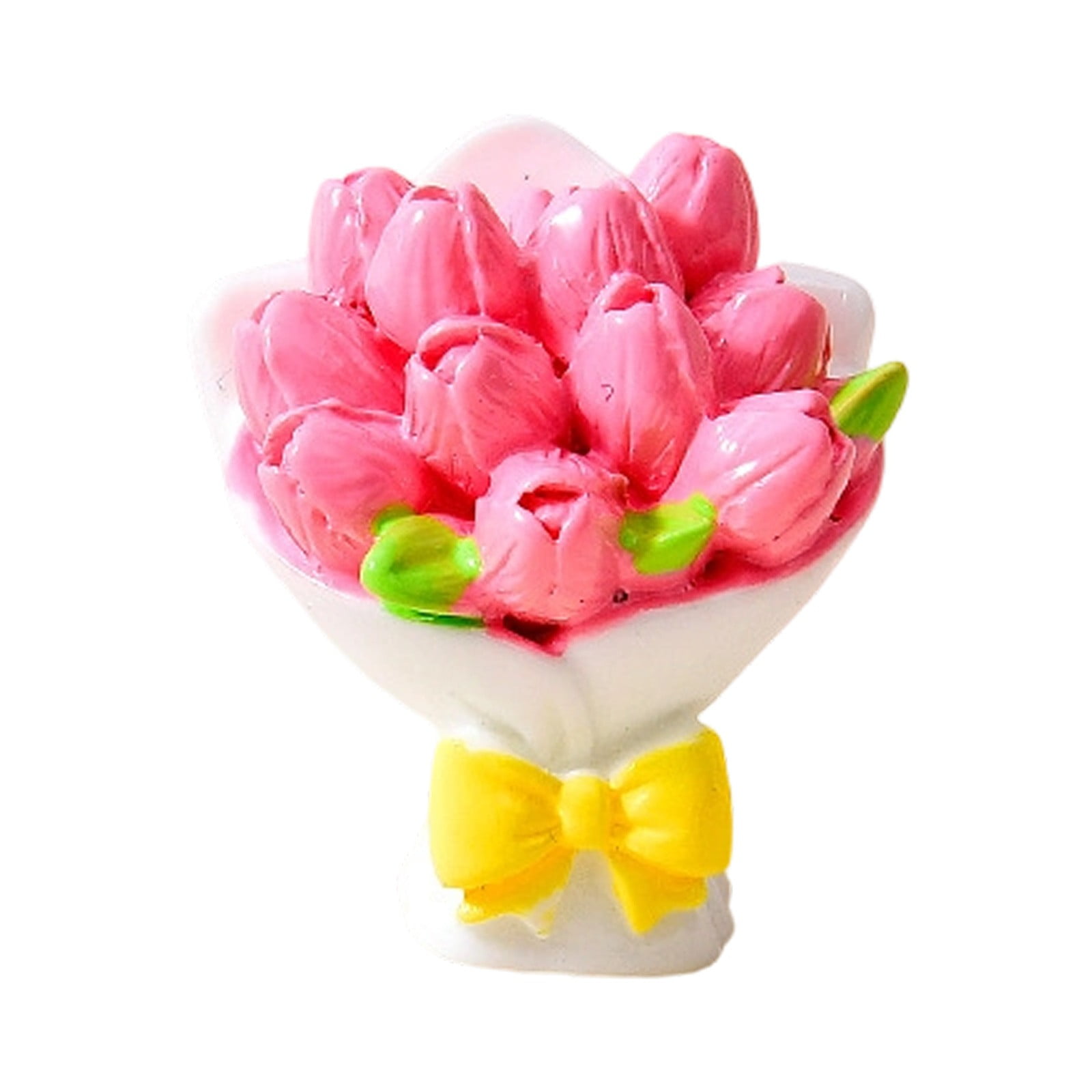 Resin Flower Model, Colorful Simulation Cactus Plant Series Mini Flower ...