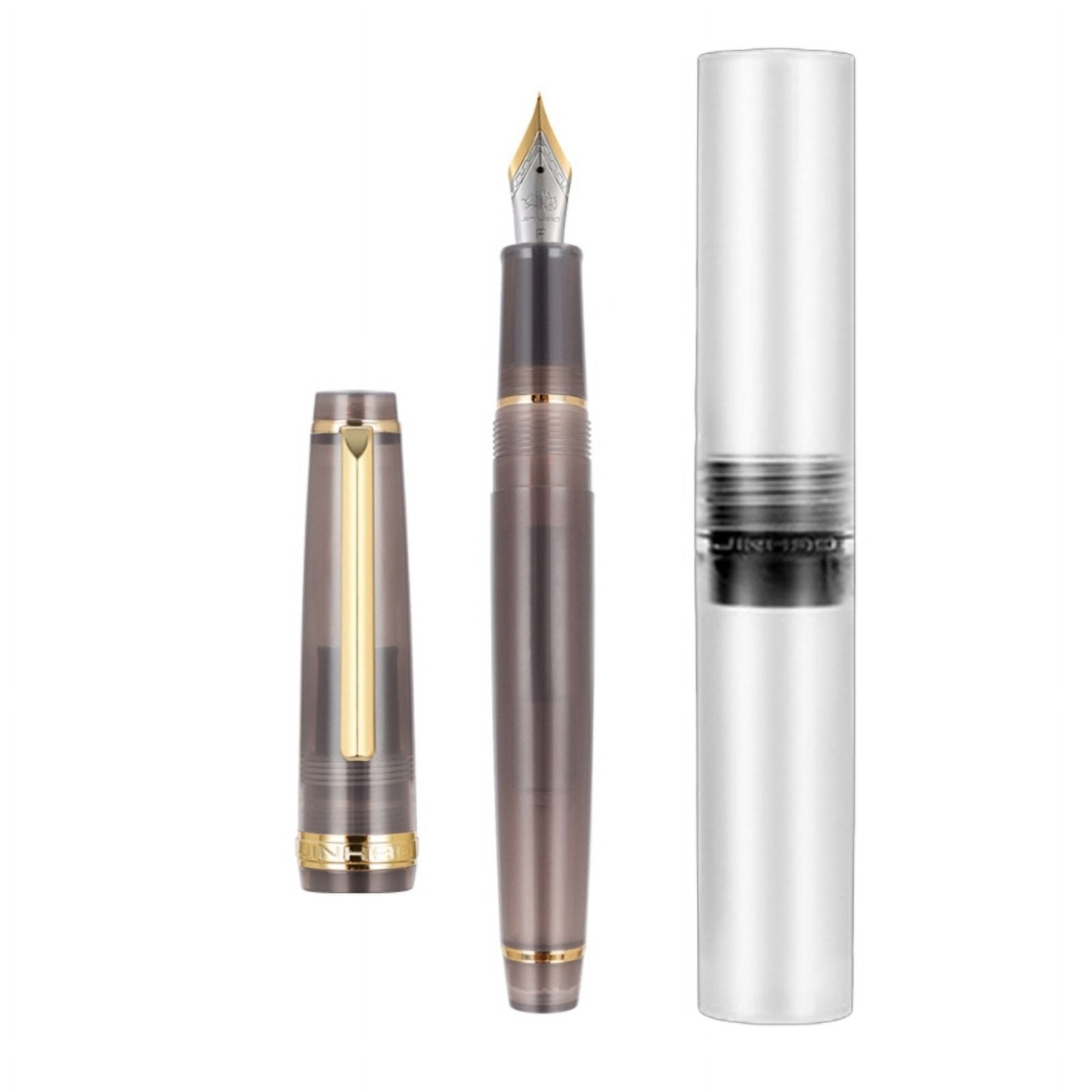 Resin Fountain Pen,Fine Nib Smooth Writing Pen,Classic Pen with Ink ...