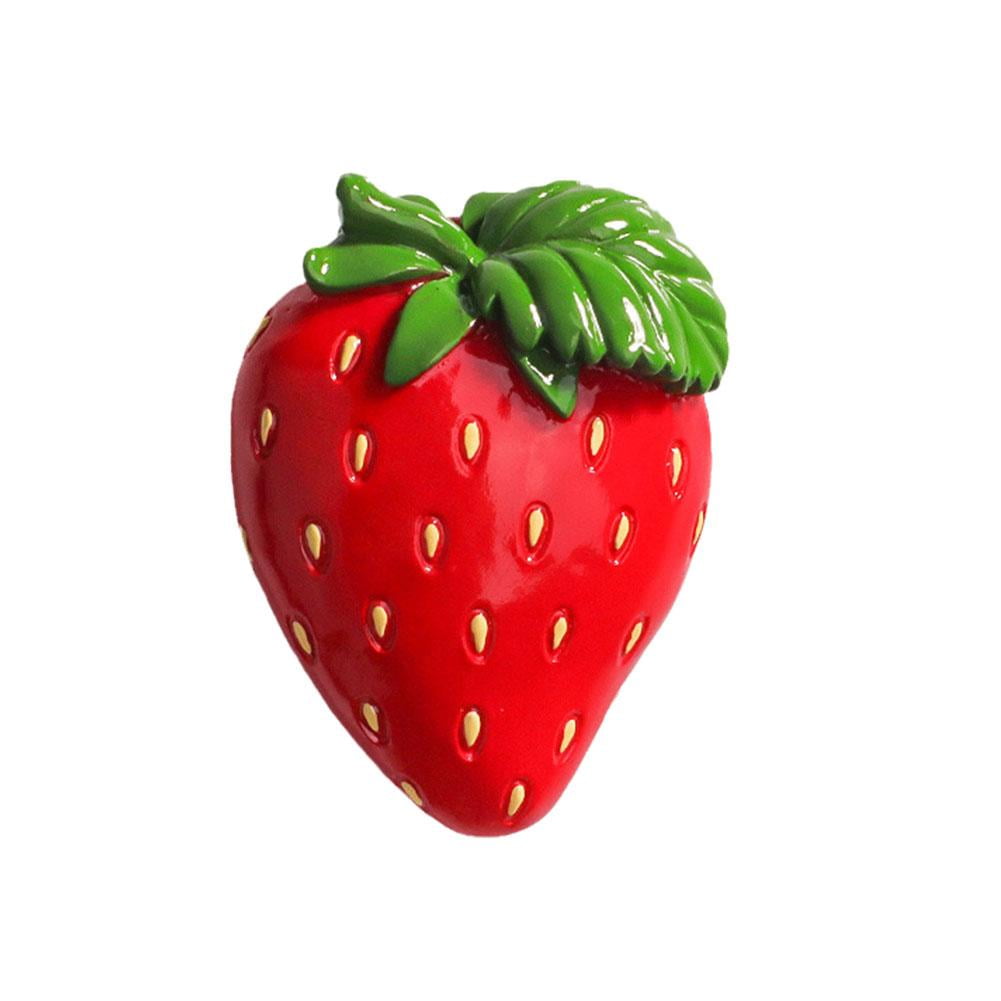 Resin Fruits Fridge Magnets Creative 3D Fruit Magnets Refrigerator ...