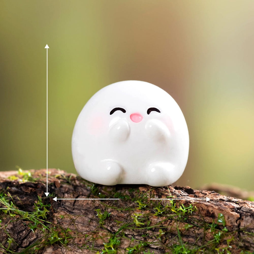 Resin Ghost Mini Model Micro Landscape Dollhouse Accessories Pretending ...