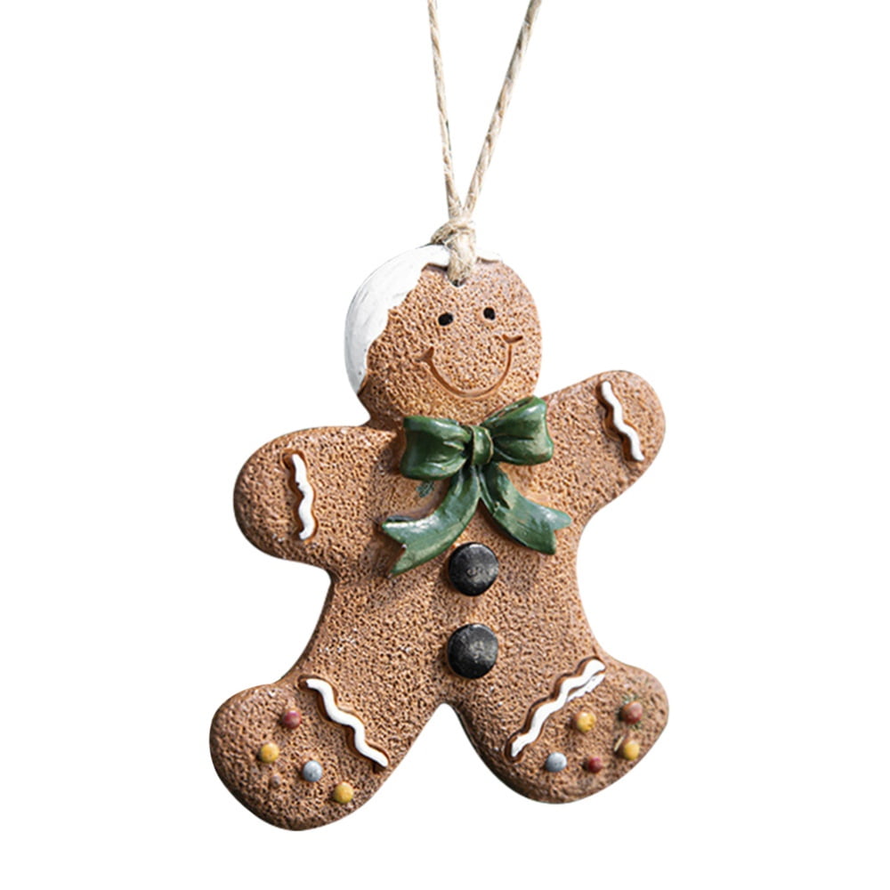 Resin Gingerbread Man Decoration for Christmas Decorations,Rich Ssorted ...