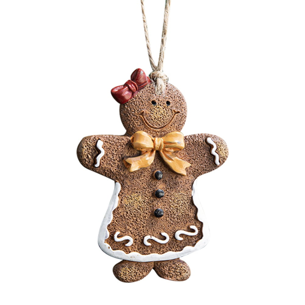 Resin Gingerbread Man Decoration for Christmas Decorations,Rich Ssorted ...