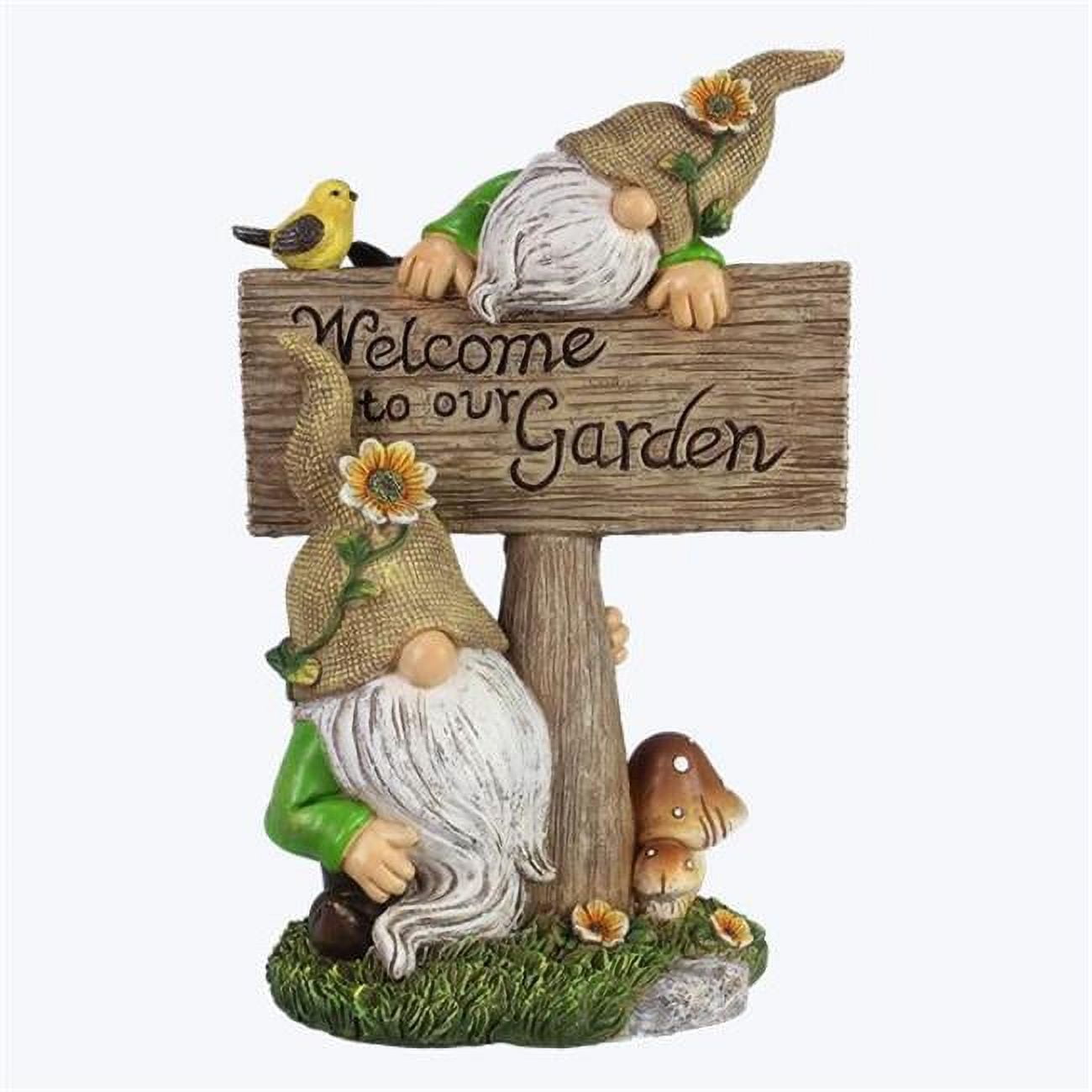 Resin Gnome Welcome Sign - Walmart.com