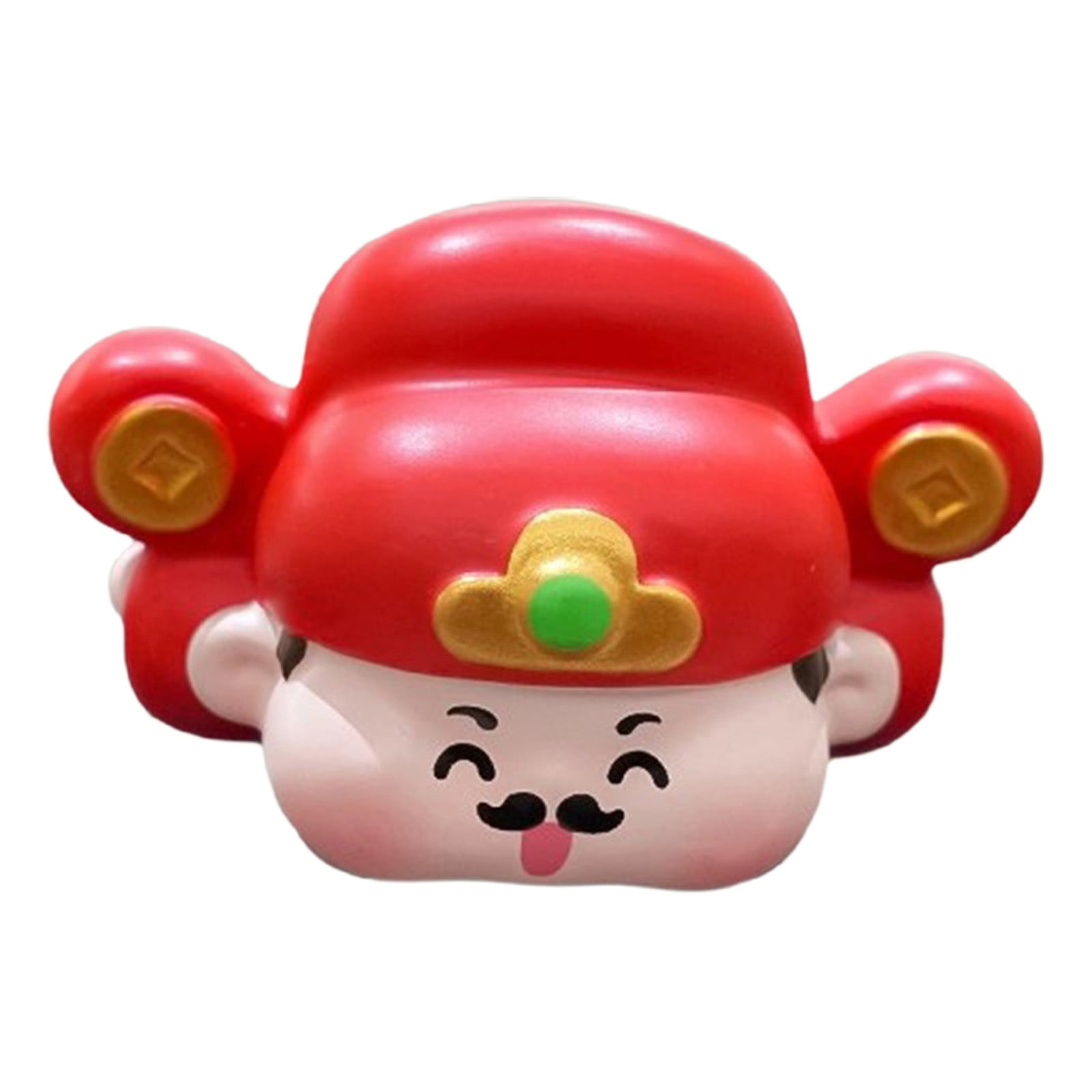 Resin God of Wealth Figurine Statue | Funny Computer Desk Decor, Car ...