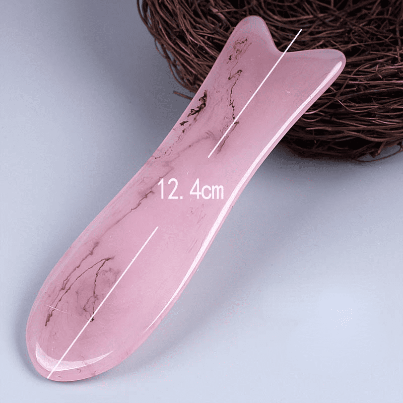 Resin Guasha Scraping Massage Scraper Face Neck Skin Massager ...
