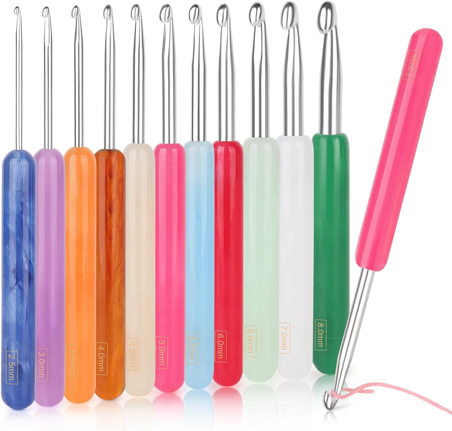 Resin Handle Crochet Hook - The Ultimate Ergonomic, Lightweight ...