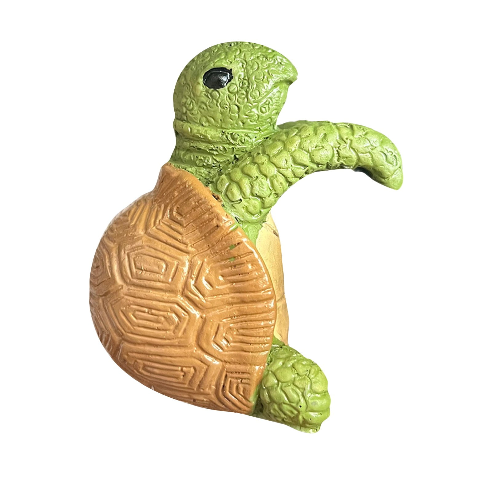 Resin Hanging Turtle Statue Flower Pot Hanger Cute Climbing Turtle ...