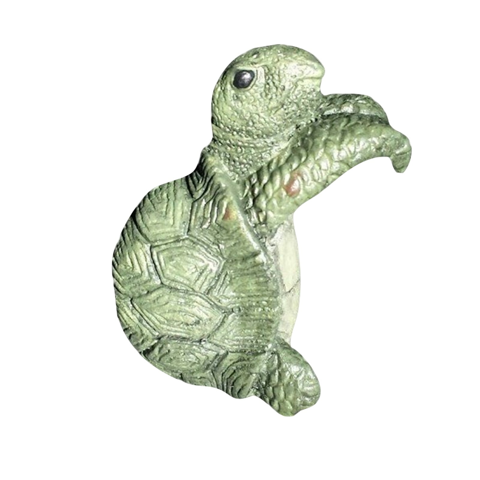 Resin Hanging Turtle Statue Flower Pot Hanger Cute Climbing Turtle ...