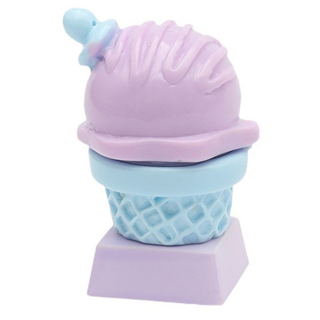 Resin Ice Cream Cone Keycap Fun Keycap for Mechanical Keyboard Suitable ...