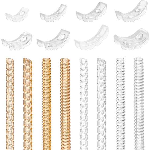 Resin Invisible Ring Size Adjusters Set Include 16 Pcs 8 Sizes Spacer ...