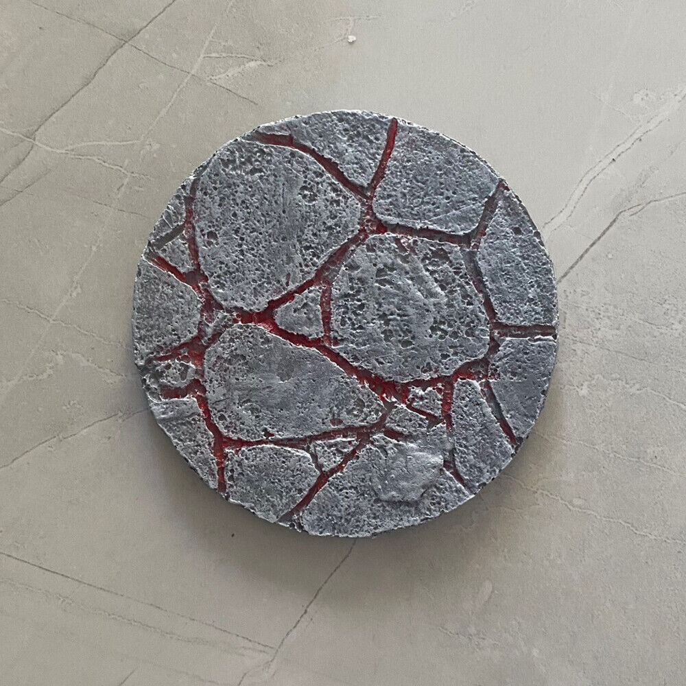 Resin Magma Scene Base 1/12 Model Toy Stand Accessory for Anime Action ...