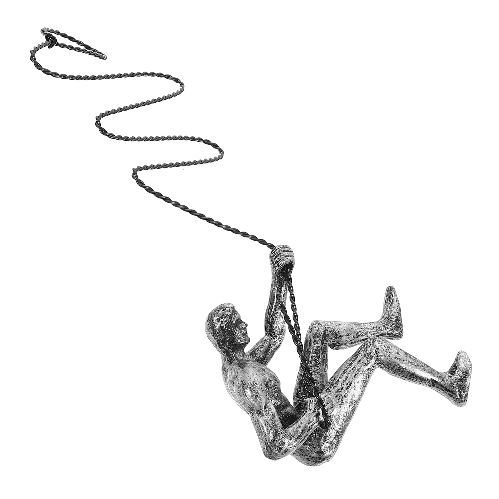 Resin Man Statue Wall Decoration Man Figurine Wall Hanging Man Pendant ...