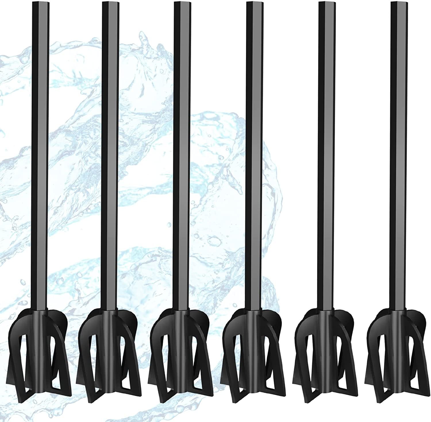 Resin Mixer Epoxy Mixer Paddles - 6 Reusable Pixiss Multipurpose ...