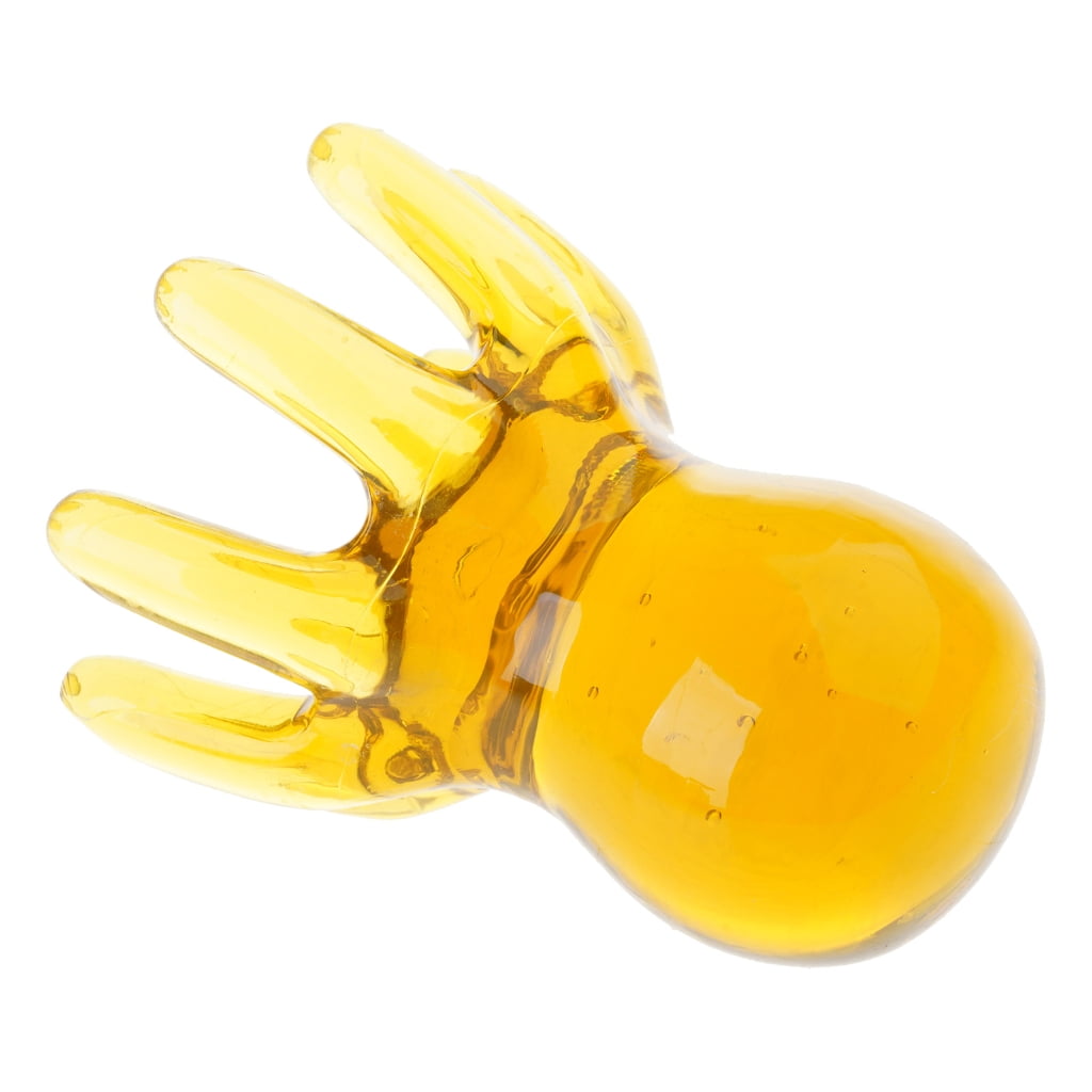 Resin Octopuses Head Massager Comb Meridian Points Scalp Massage Tools ...