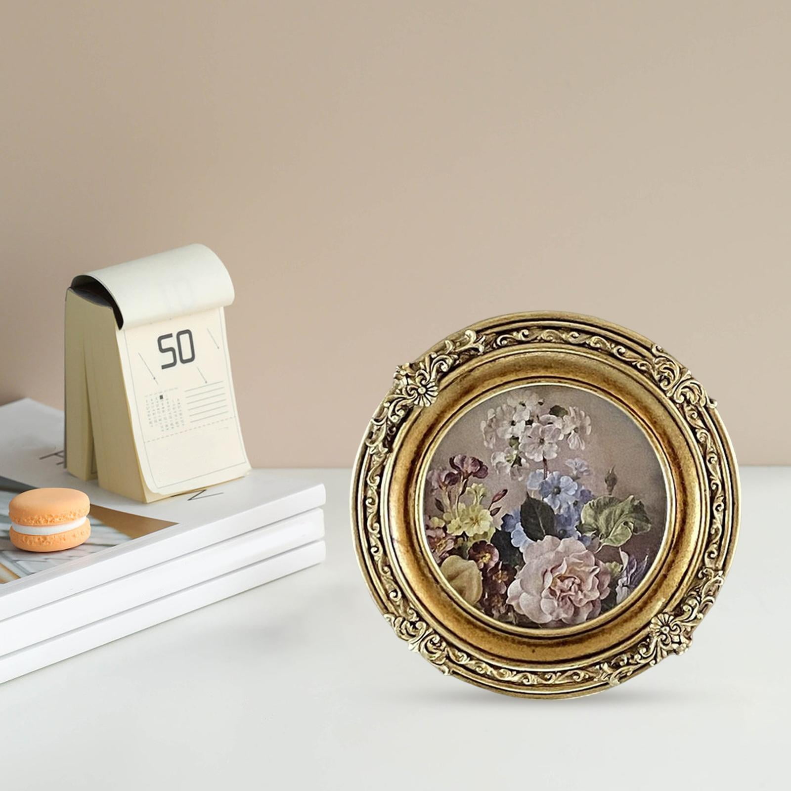 Resin Ornate Picture Frame Tabletop Wall Mounted Display Holder ...