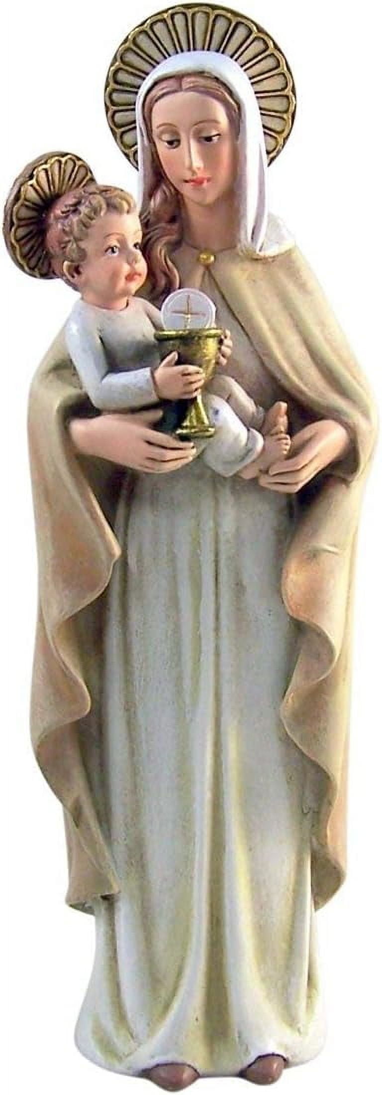 Resin Our Lady of The Blessed Sacrament Figurine Inspired by Sister M.I. Hummel, 8 Inch ...