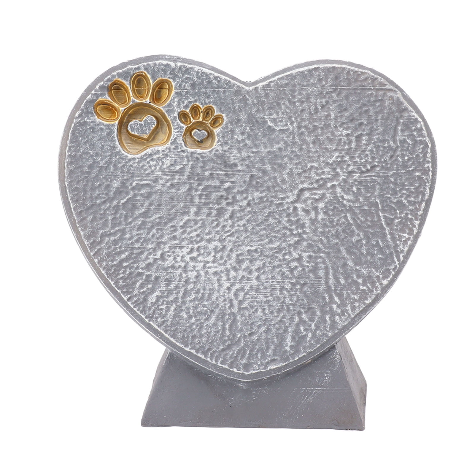 Resin Pet Memorial, Heart Shaped Tombstone For Beloved Animals, DIY ...
