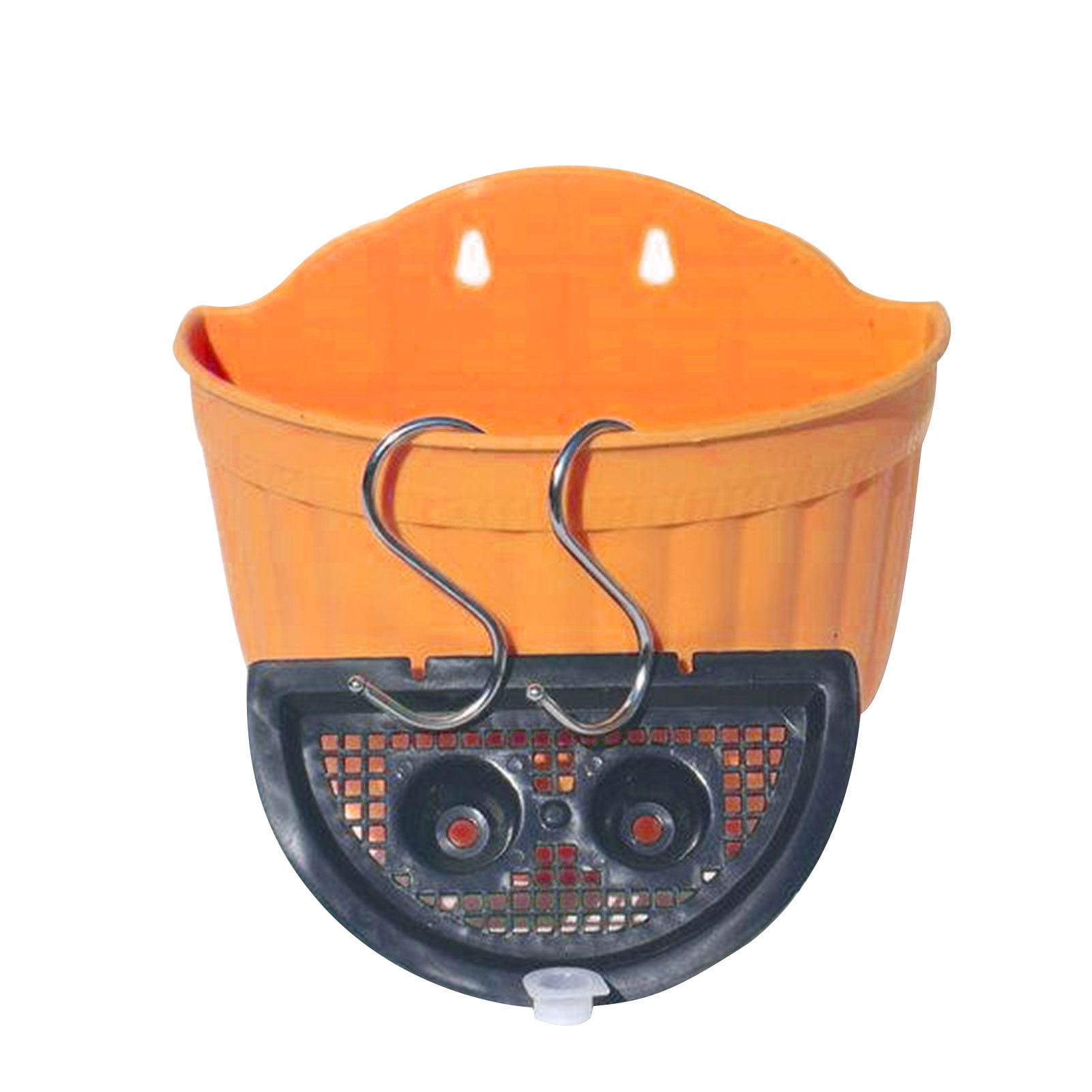 Resin Plastic Water Storage Wall Hanging Basket Flower Pot Home Garden ...