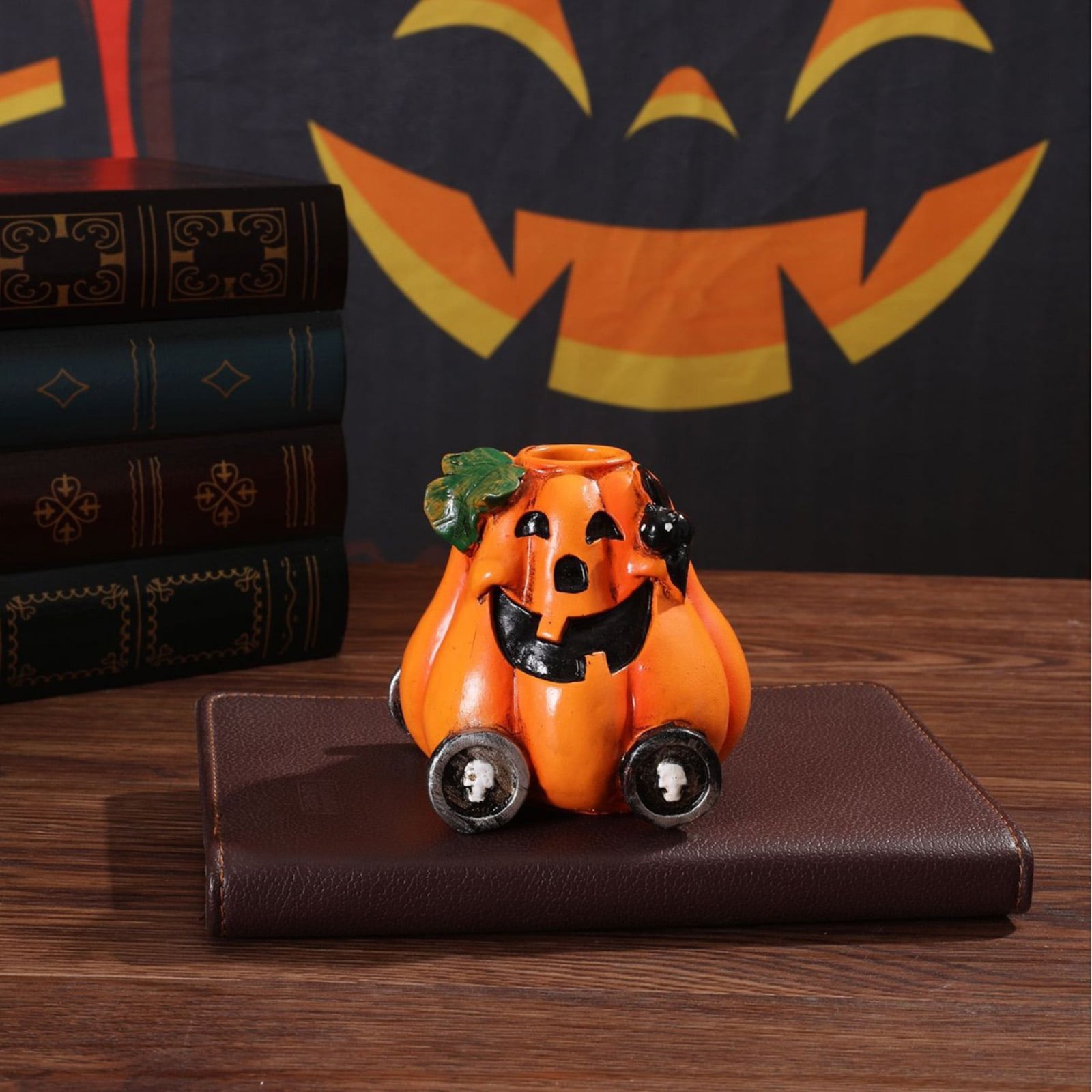 Resin Pumpkin Statue Resin Sculpture Versatile Photo Prop Pumpkin ...