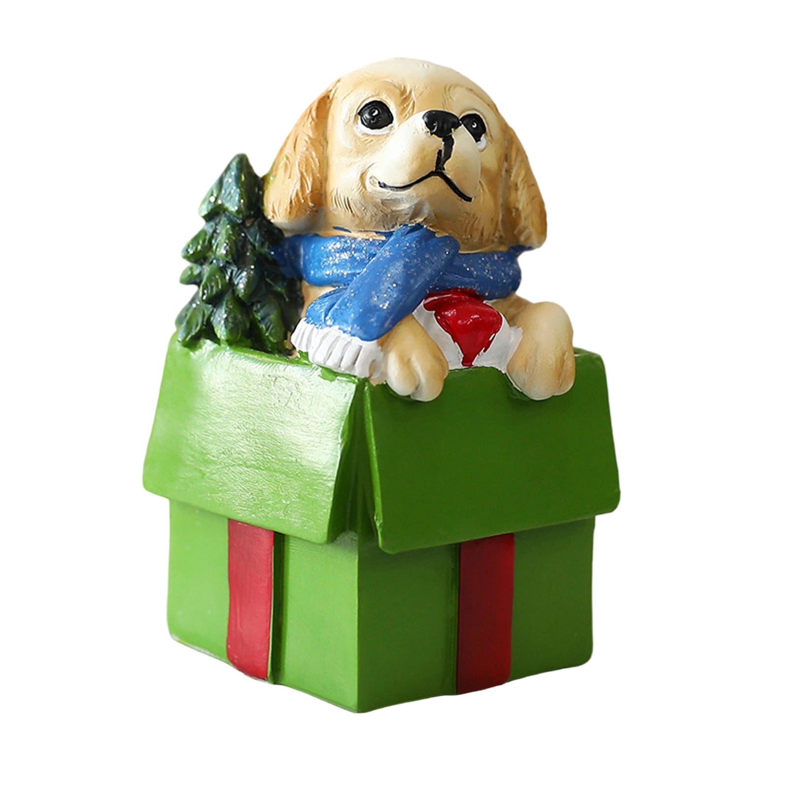 Resin Puppy Christmas Ornaments, Cute Puppy Ornaments As Holiday Gifts ...
