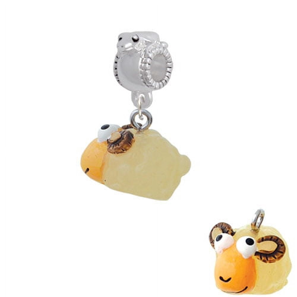 Resin Ram - Frog Charm Bead - Walmart.com