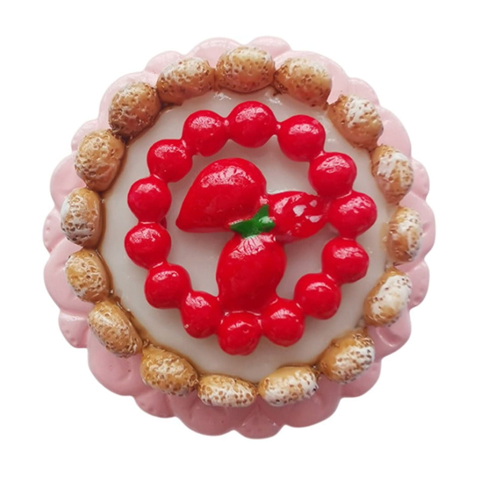 Resin Refrigerator Magnet | Simulation Cake Milk Design | Mini Cute ...