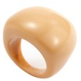 Resin Ring Set, Simple Chunky Stackable Finger Jewelry for Women ...