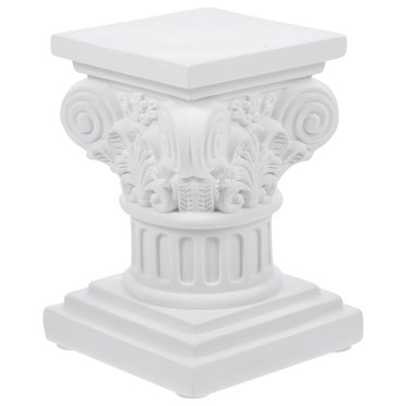 Greek Column Statue – Natural Stone Appearance – Made of Resin ...