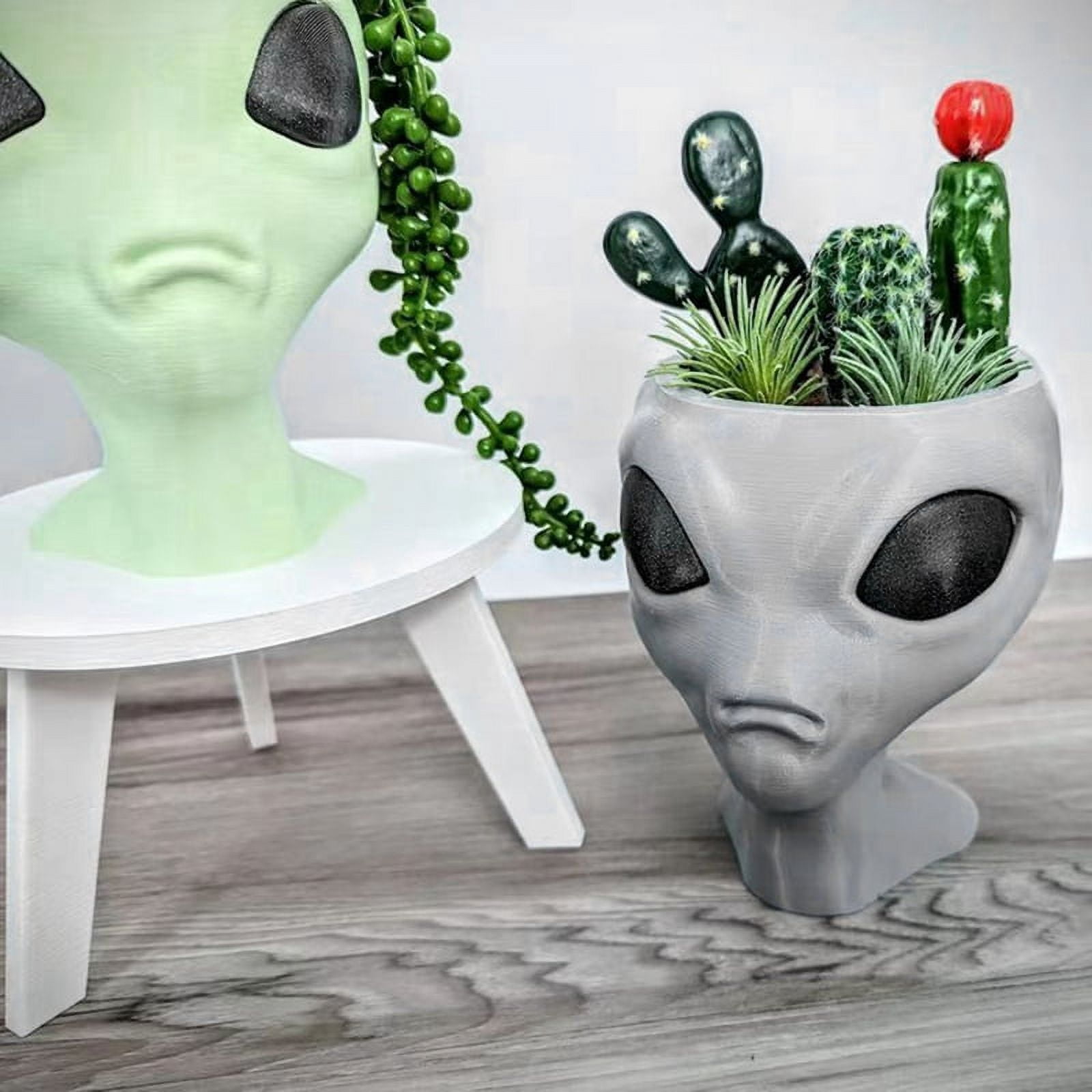 Resin Sculpture Flower Pot Multi-Purpose Flower Pot Universal to Potted ...