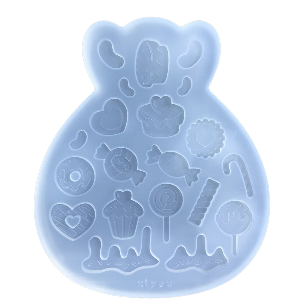 Resin Shaker Filling Mold,Silicone Heart Mold Epoxy Resin Mold Filler ...