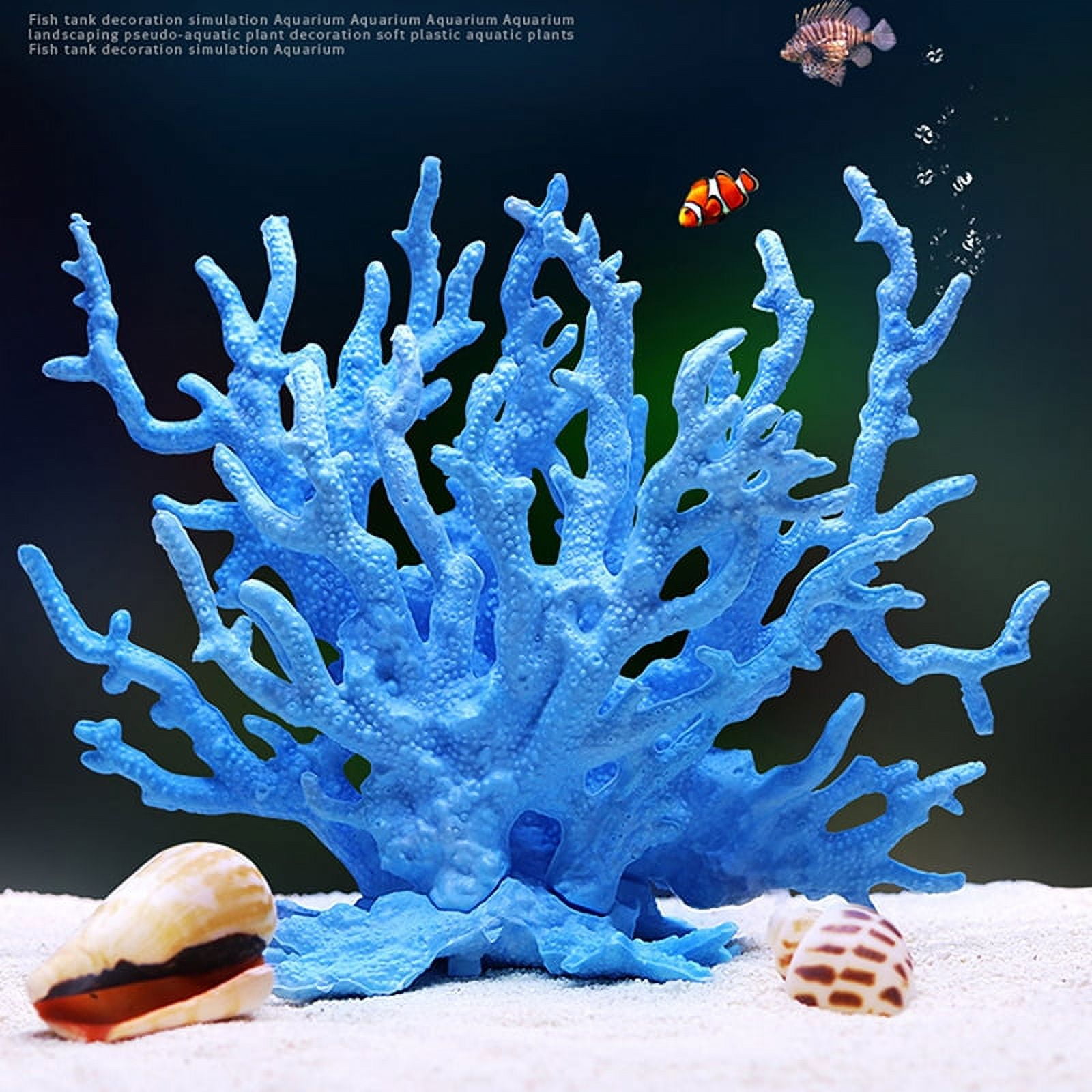 Resin Simulation Mini Coral Micro Landscape Fish Tank Starfish ...