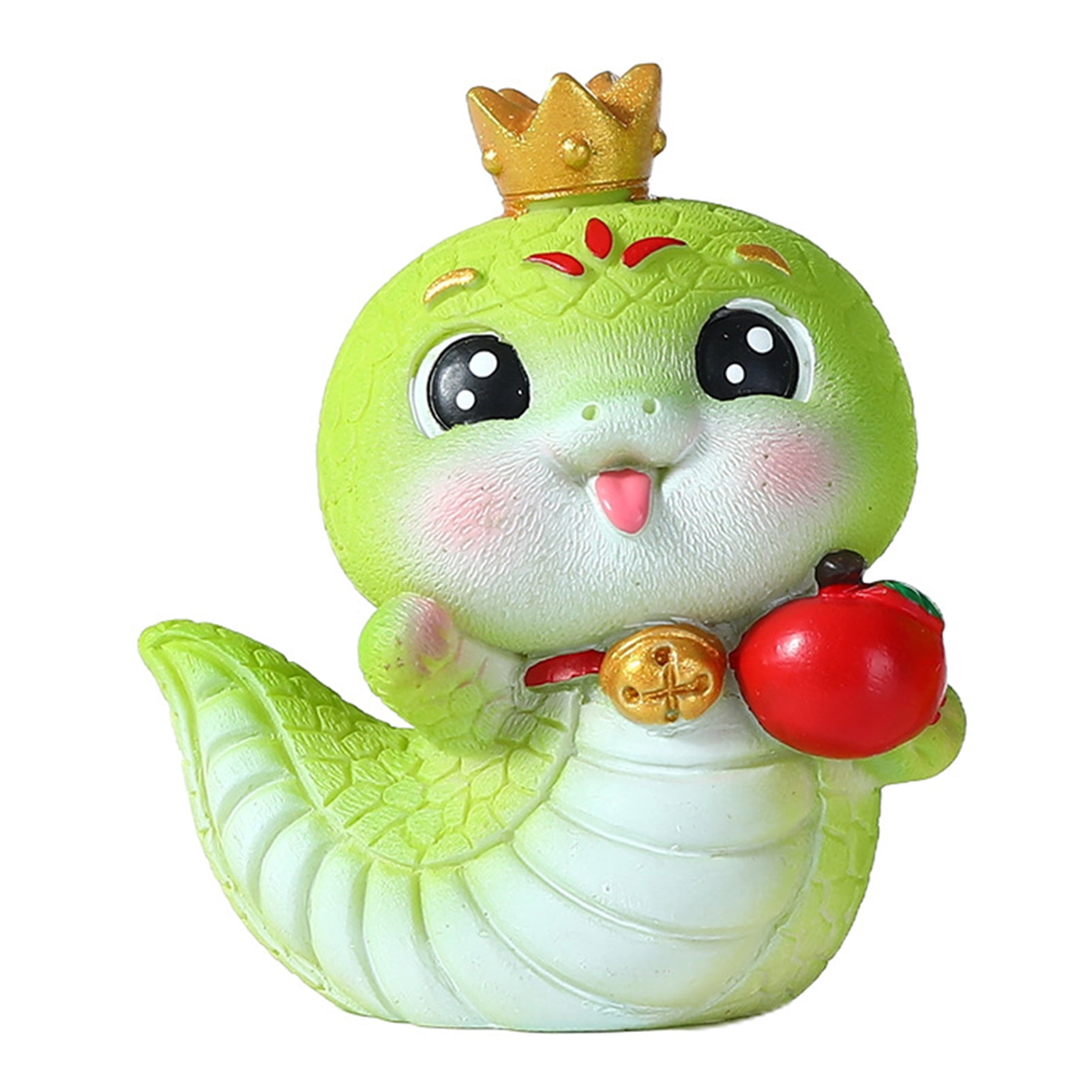 Resin Snake Ornament Mini Snake Figurine 2025 Year of the Snake Resin ...