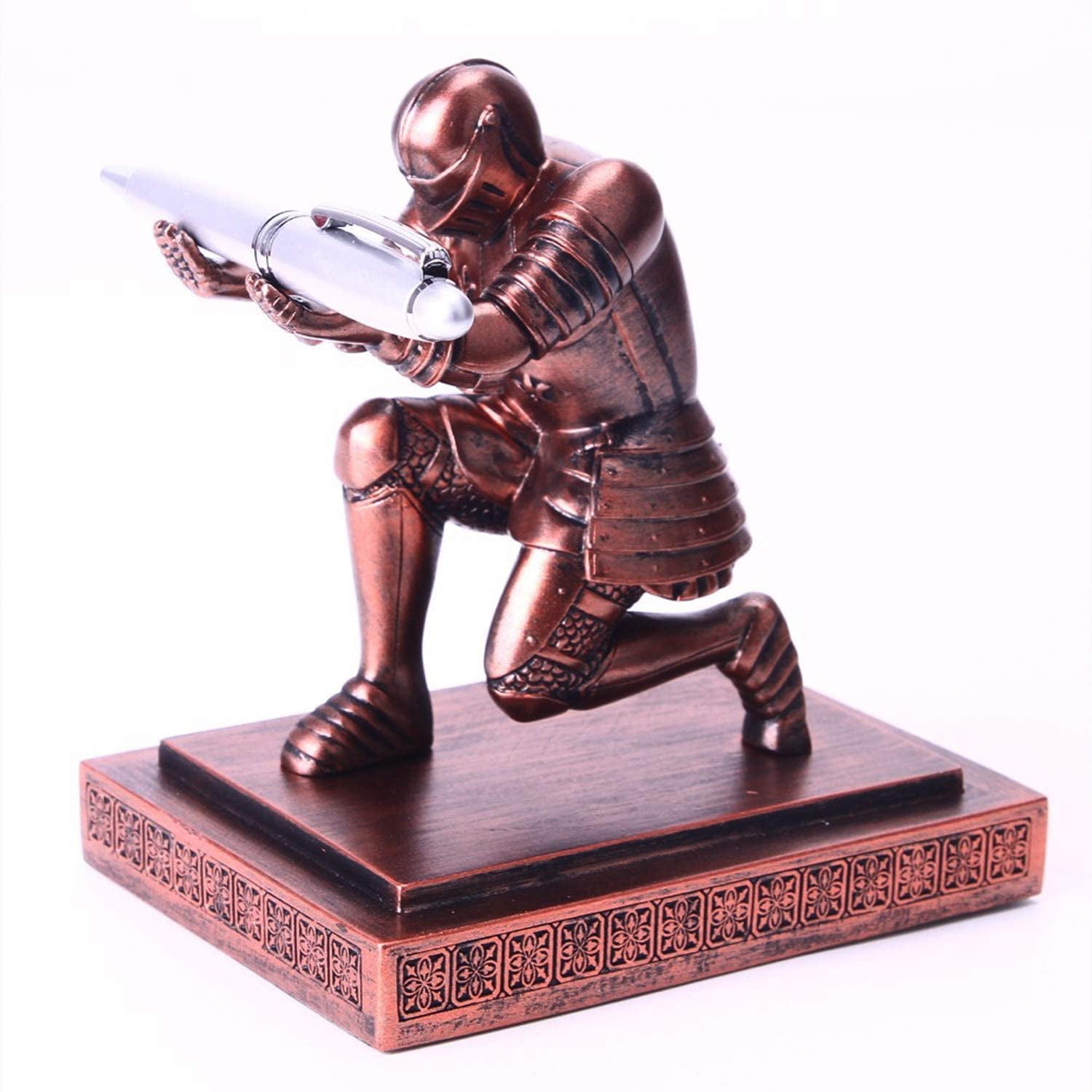 Resin Soldier Executive Pen Holder Desk Organizer Cool Pen Stand Home ...