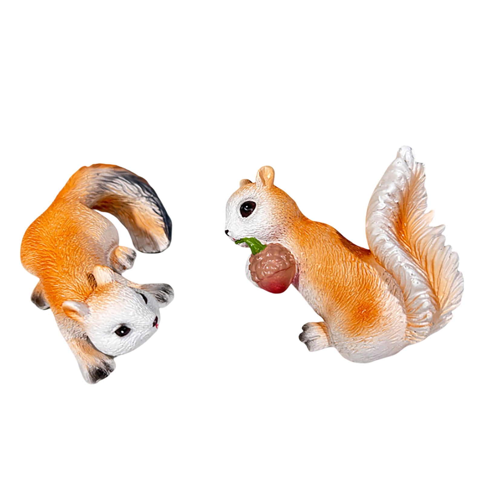 Resin Squirrel Statues - Outdoor Hanging Garden Decor, Cute Animal ...