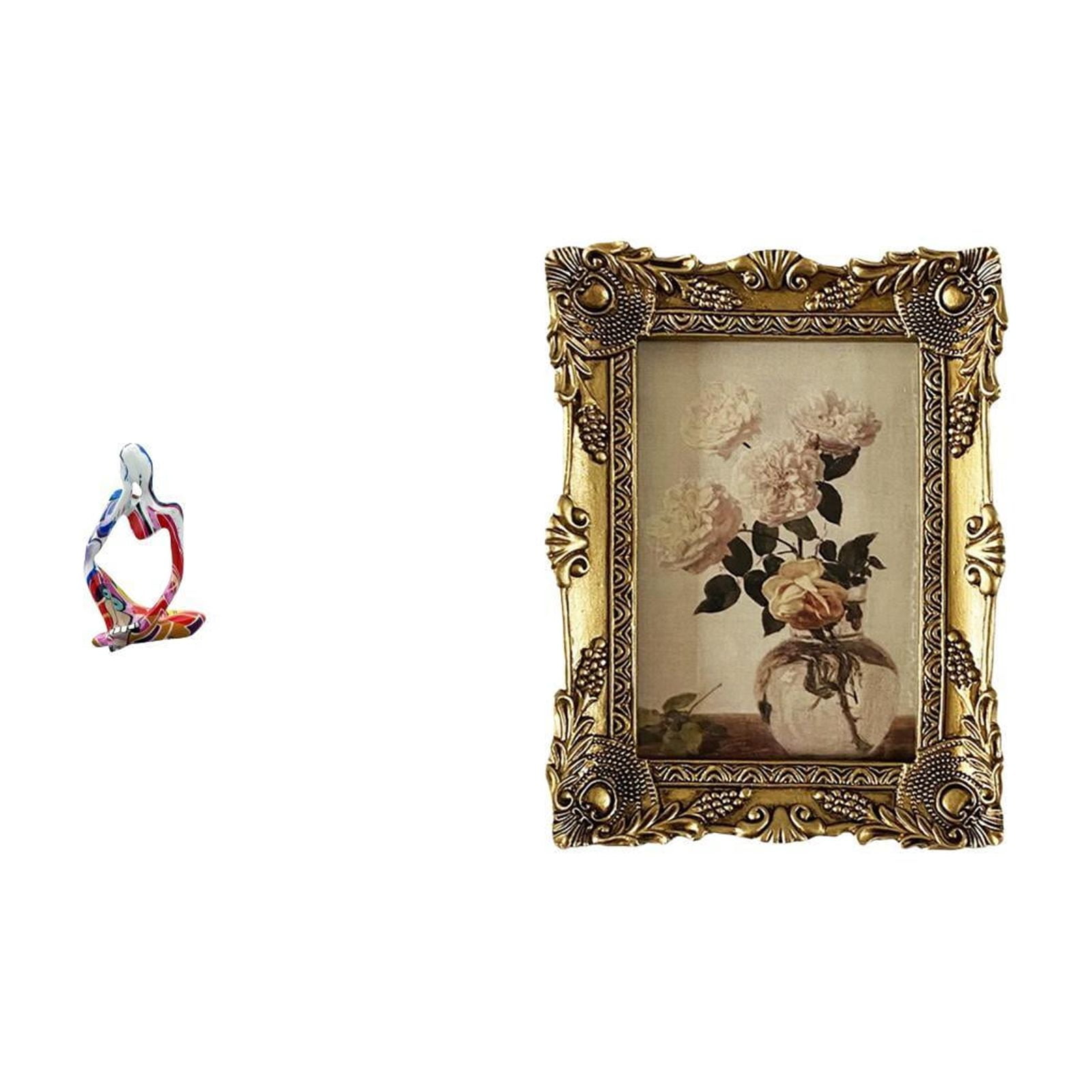 Resin Statue Picture Frame Ornament Creative Polyresin Material Perfect ...