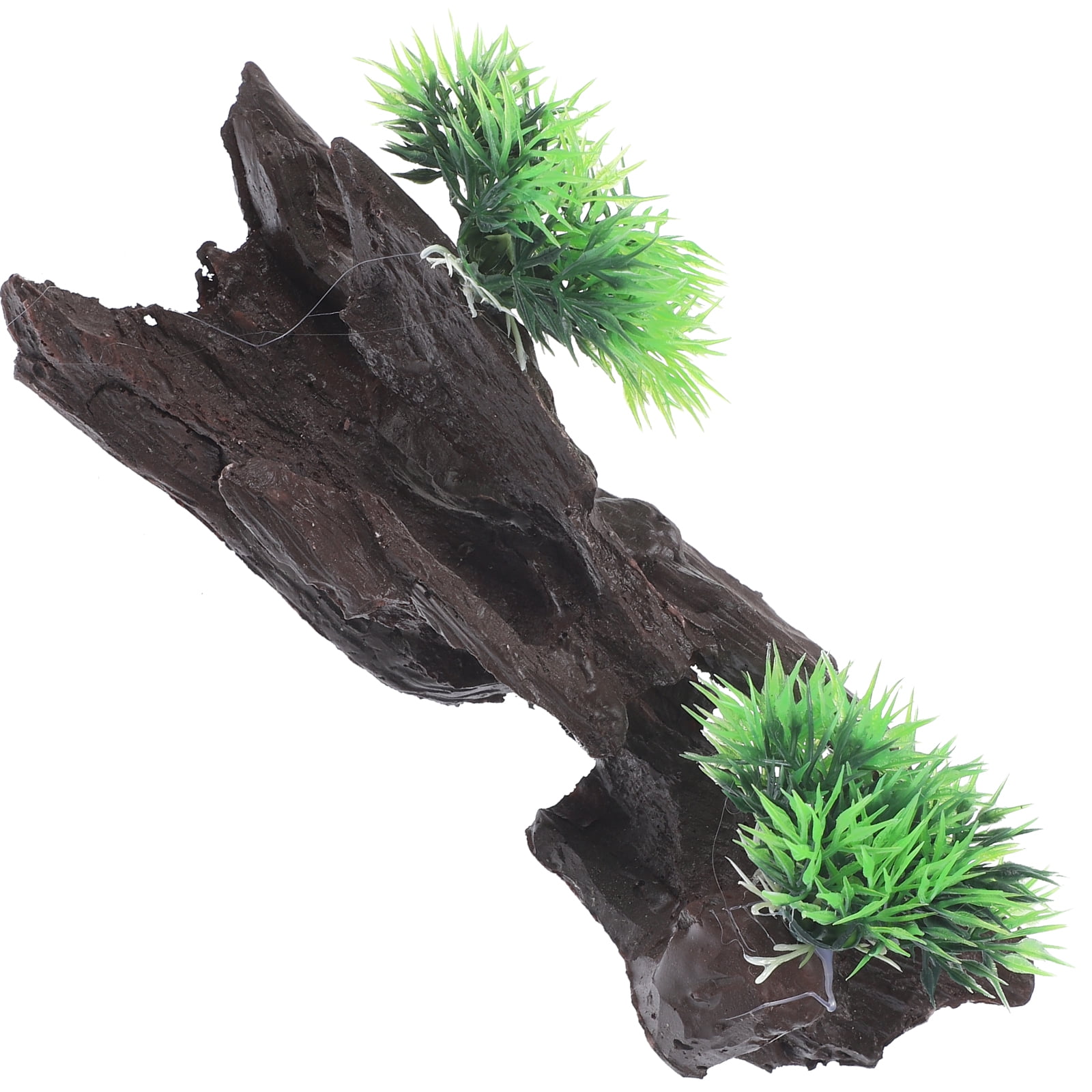 Resin Sunken Wood Aquarium Decorations Large and Tall Fish Cave Extra ...