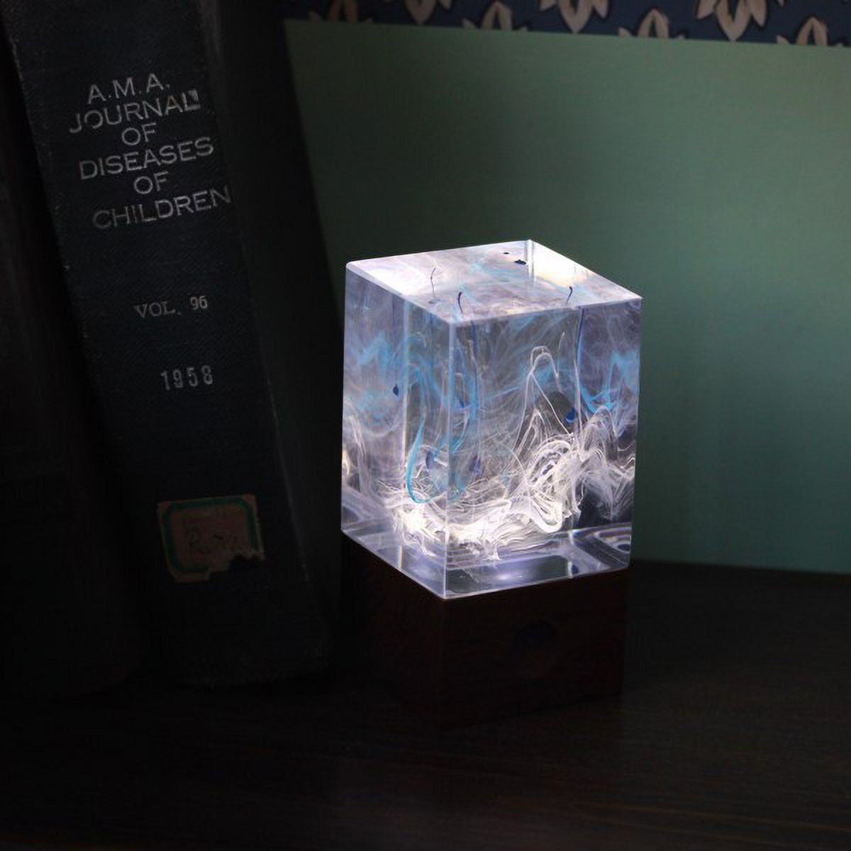Resin Table Lamp - Ice,Table lamp,gifts - Walmart.com