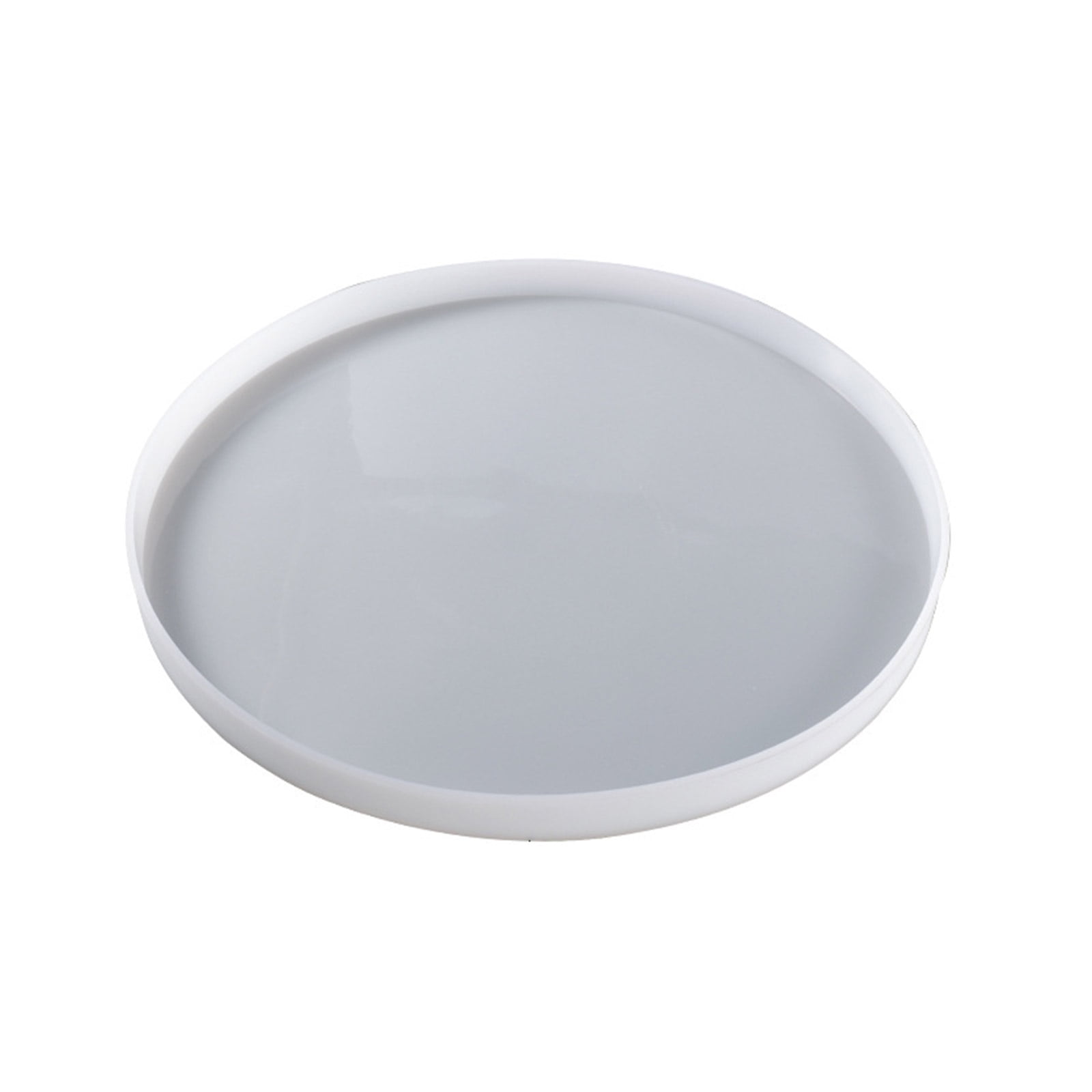 Resin Table Mold Large Round Tray Epoxy Casting Mold Serving Board ...