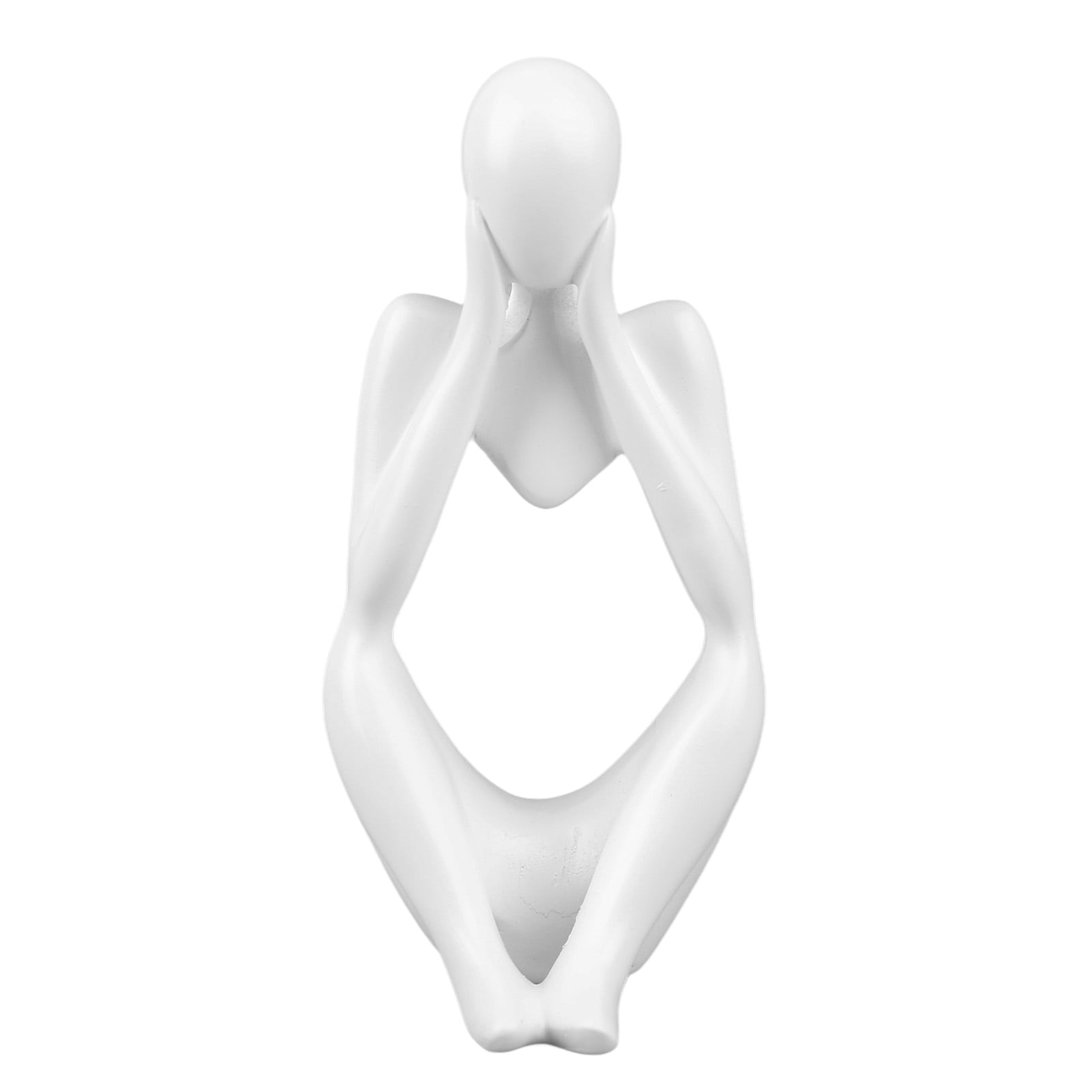 Resin Thinker Statue Abstract Thinker Figure Thinker Style Decoration ...