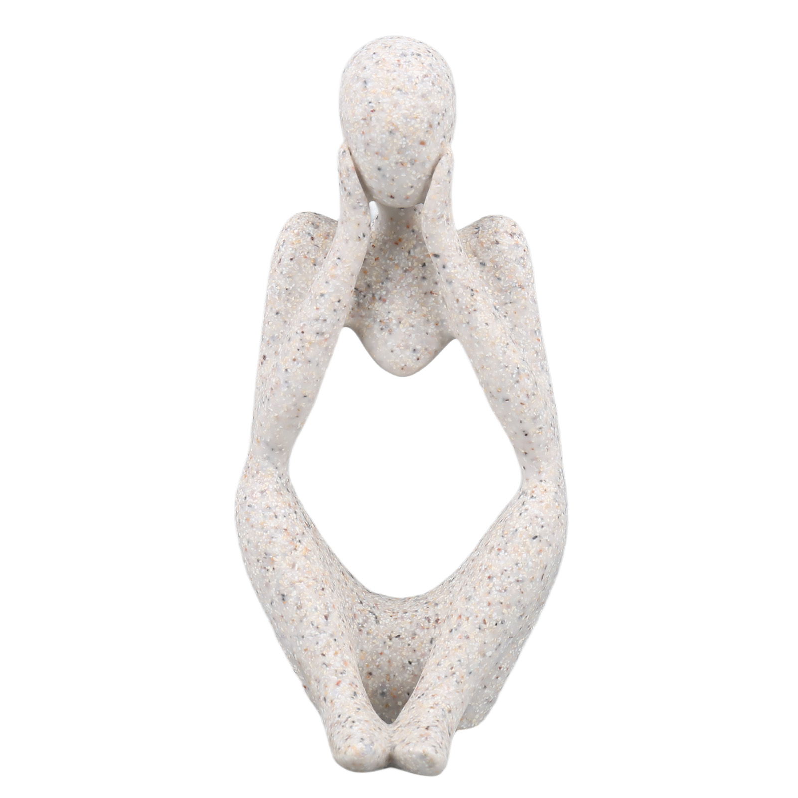 Resin Thinker Statue Abstract Thinker Figure Thinker Style Decoration ...