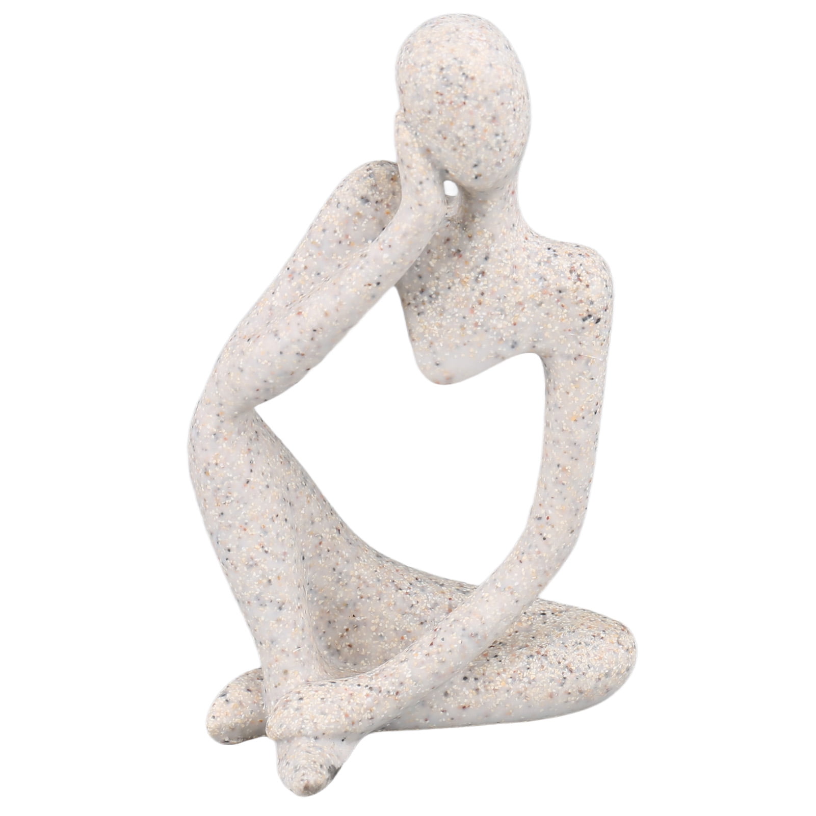 Resin Thinker Statue Abstract Thinker Figure Thinker Style Decoration ...