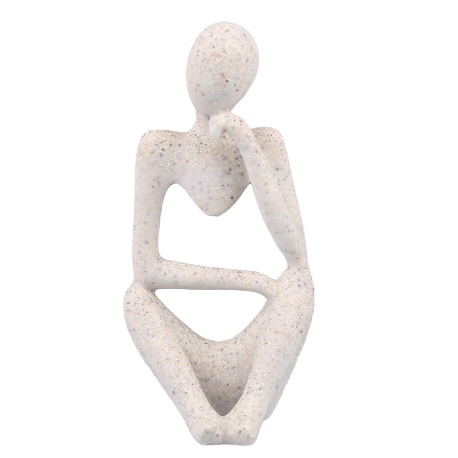 Resin Thinker Statue Abstract Thinker Figure Thinker Style Decoration ...