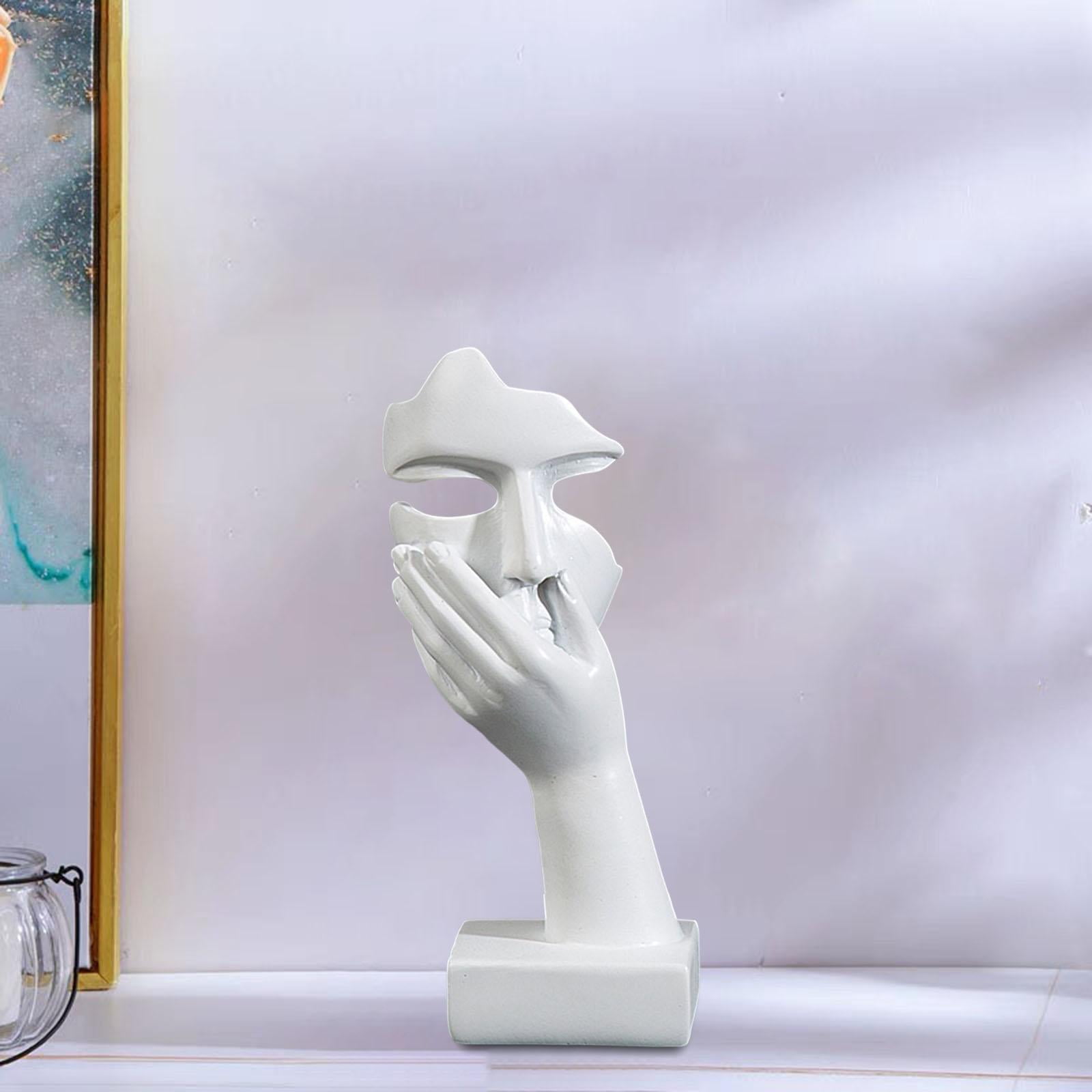 Resin Thinker Statue Figurine, Collectible Desktop Crafts, Modern Human ...